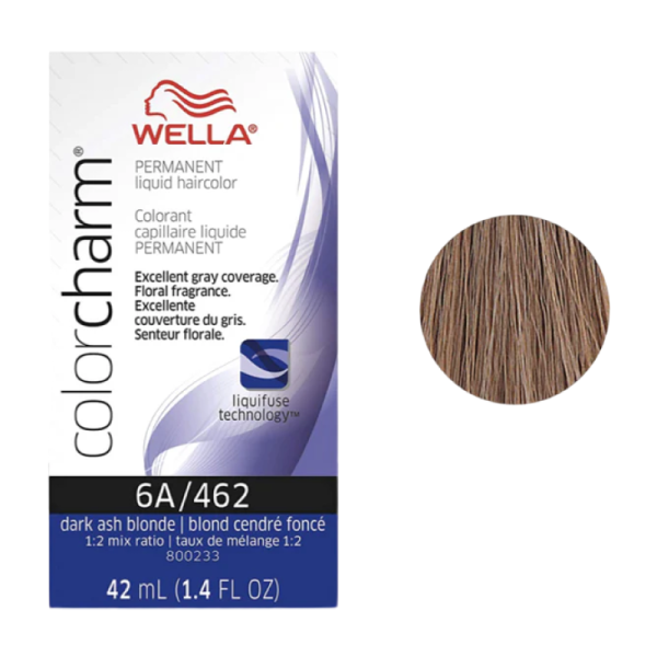 WELLA Liquid Hair Color, 1.4oz - 6A/462 - Dukanee Beauty Supply